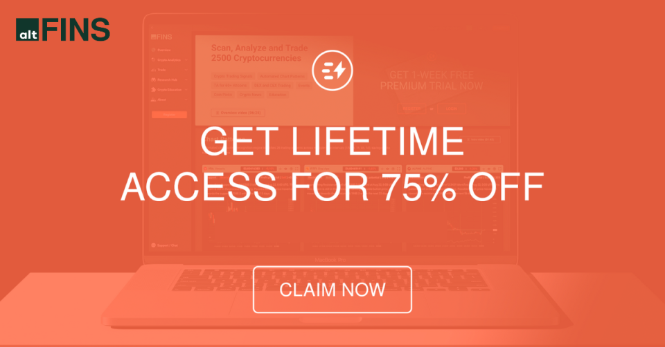 Get 75% Off Lifetime Access to altFINS!