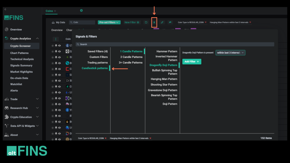 Push Alerts Notifications on Mobile App | altFINS
